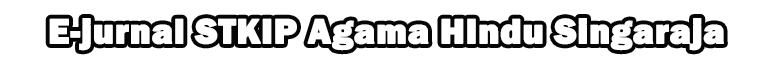 e-Journal STKIP Agama Hindu Singaraja